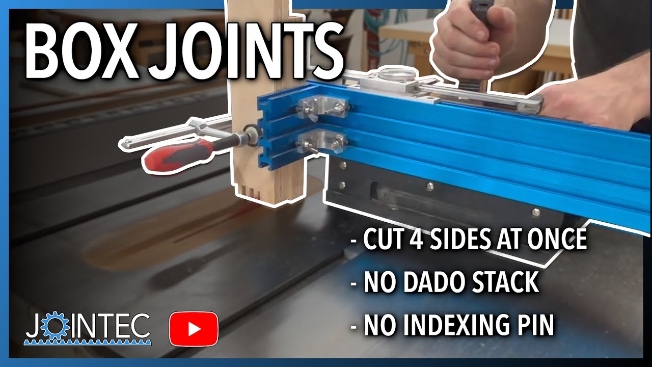 Intro to Box Joints with JOINTEC - YouTube