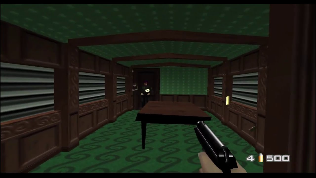 GoldenEye 007 N64 Train Agent - YouTube