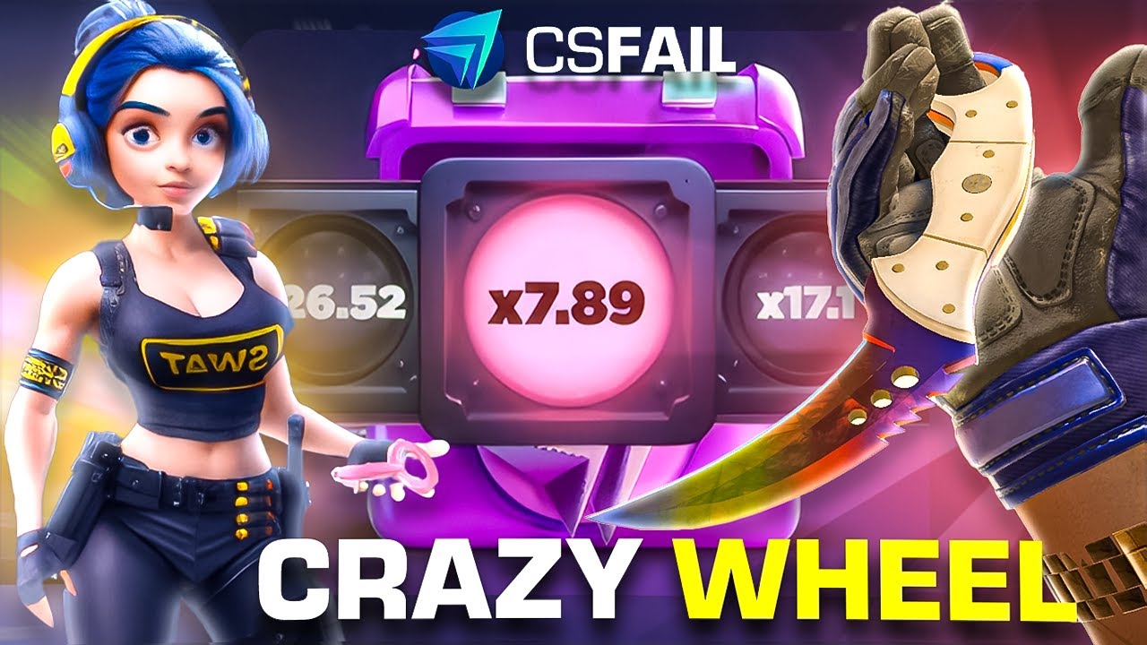 CSFAIL MADE HUGE COMEBACK CRAZY WHEEL CASE MODE! (CSFAIL Promo Code 2025) - YouTube