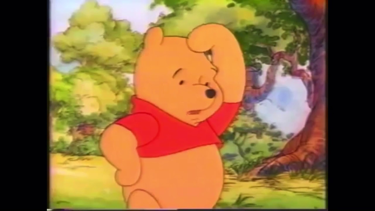 Kanga and Roo Teach Winnie The Pooh The Kangaroo Hop - YouTube