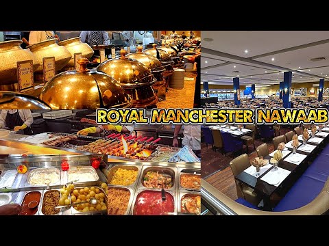 Trying Out The Biggest food Buffet 😍👌| Royal Manchester Nawaab ...