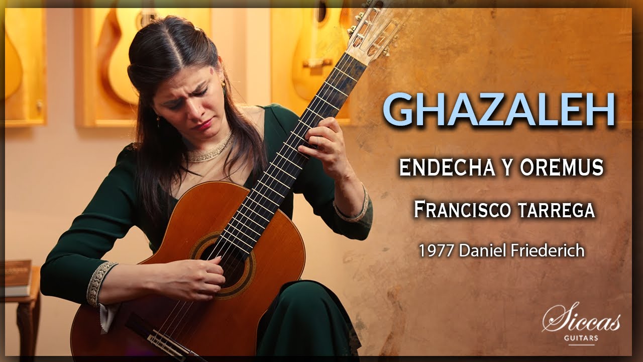 Ghazaleh Shahparrad plays Endecha y Oremus by Francisco Tarrega on a ...