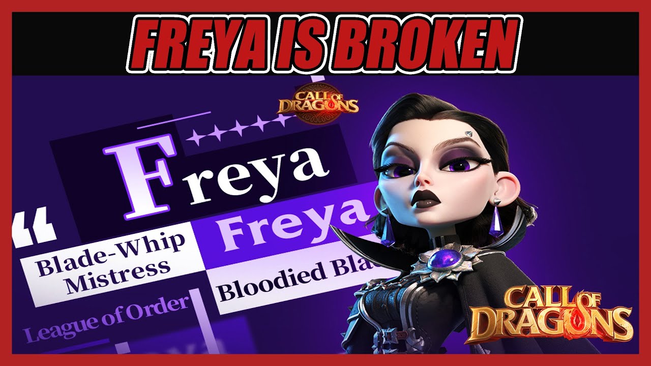 Freya Ultimate Review & Guide | Call of Dragons - YouTube