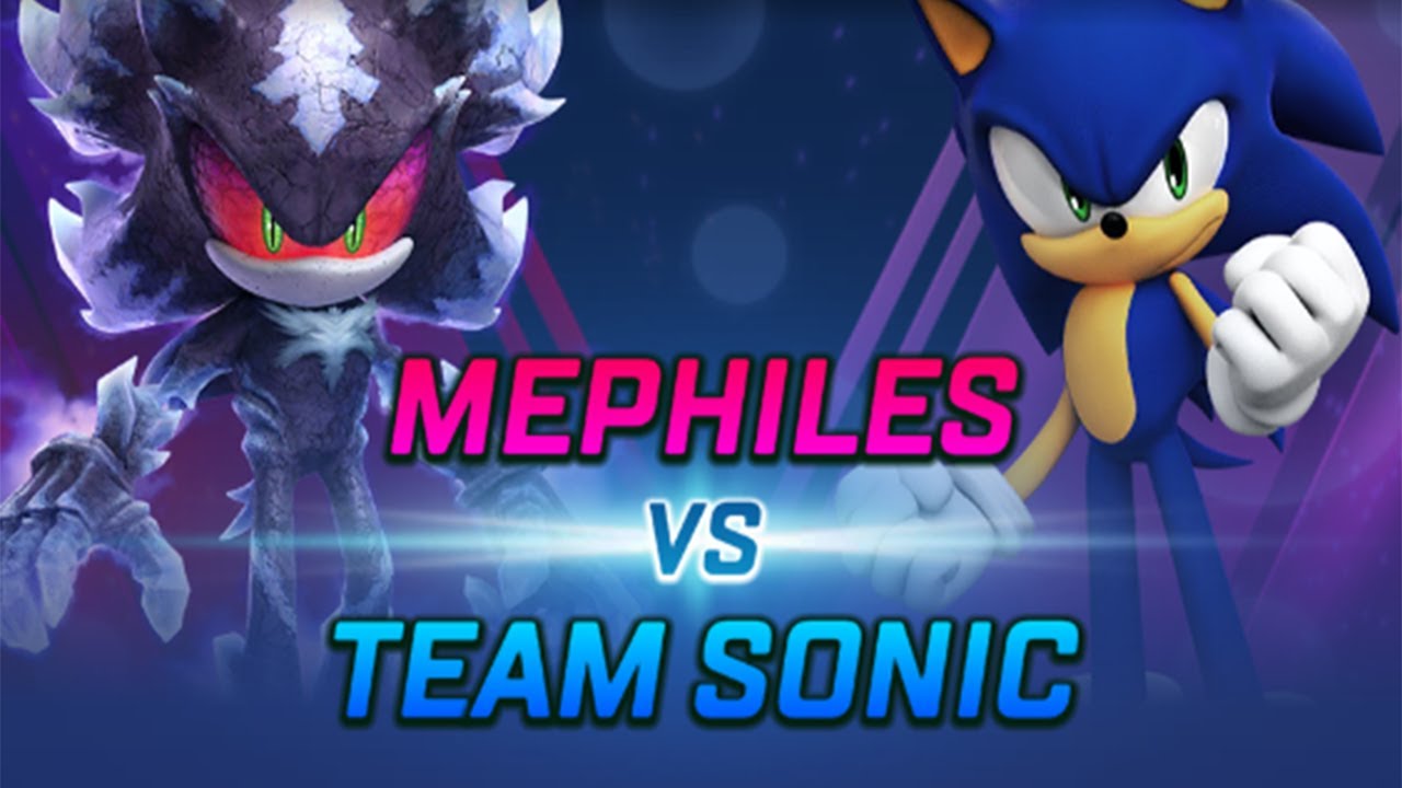 Mephiles Vs Sonic