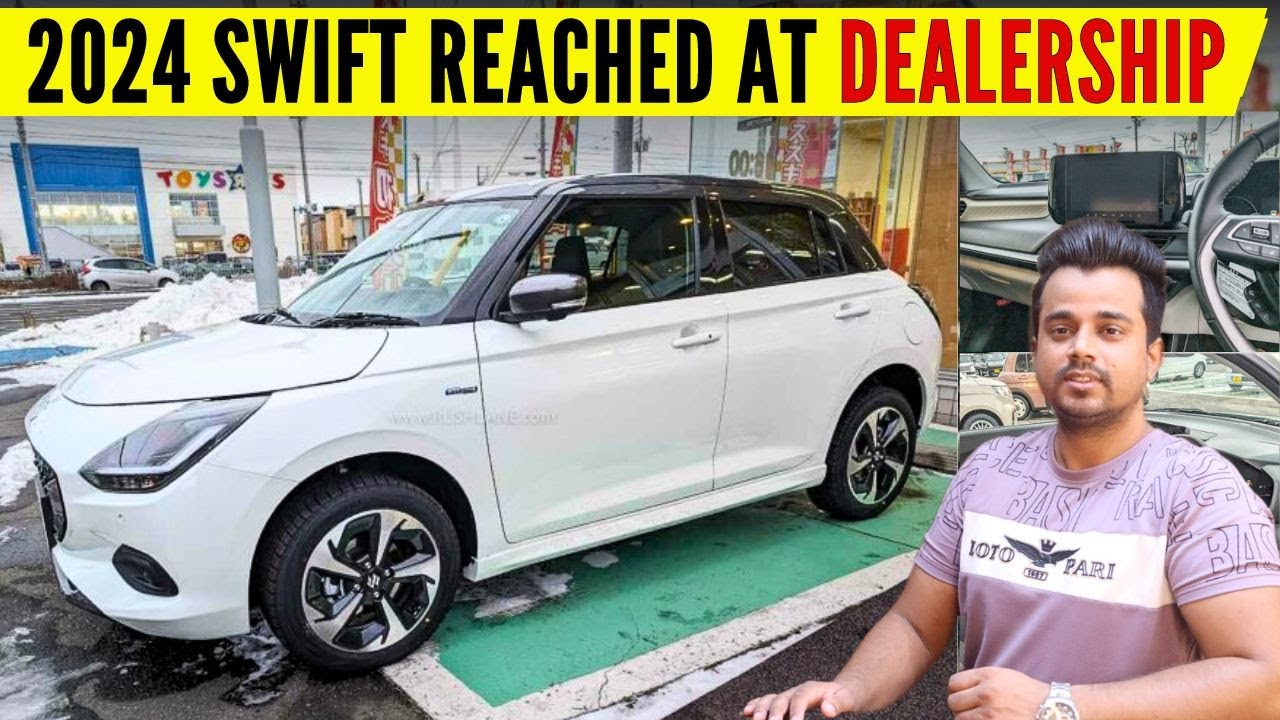 Maruti Suzuki SWIFT 2024 Spied at Dealership | New Spy Shots Revealed ...