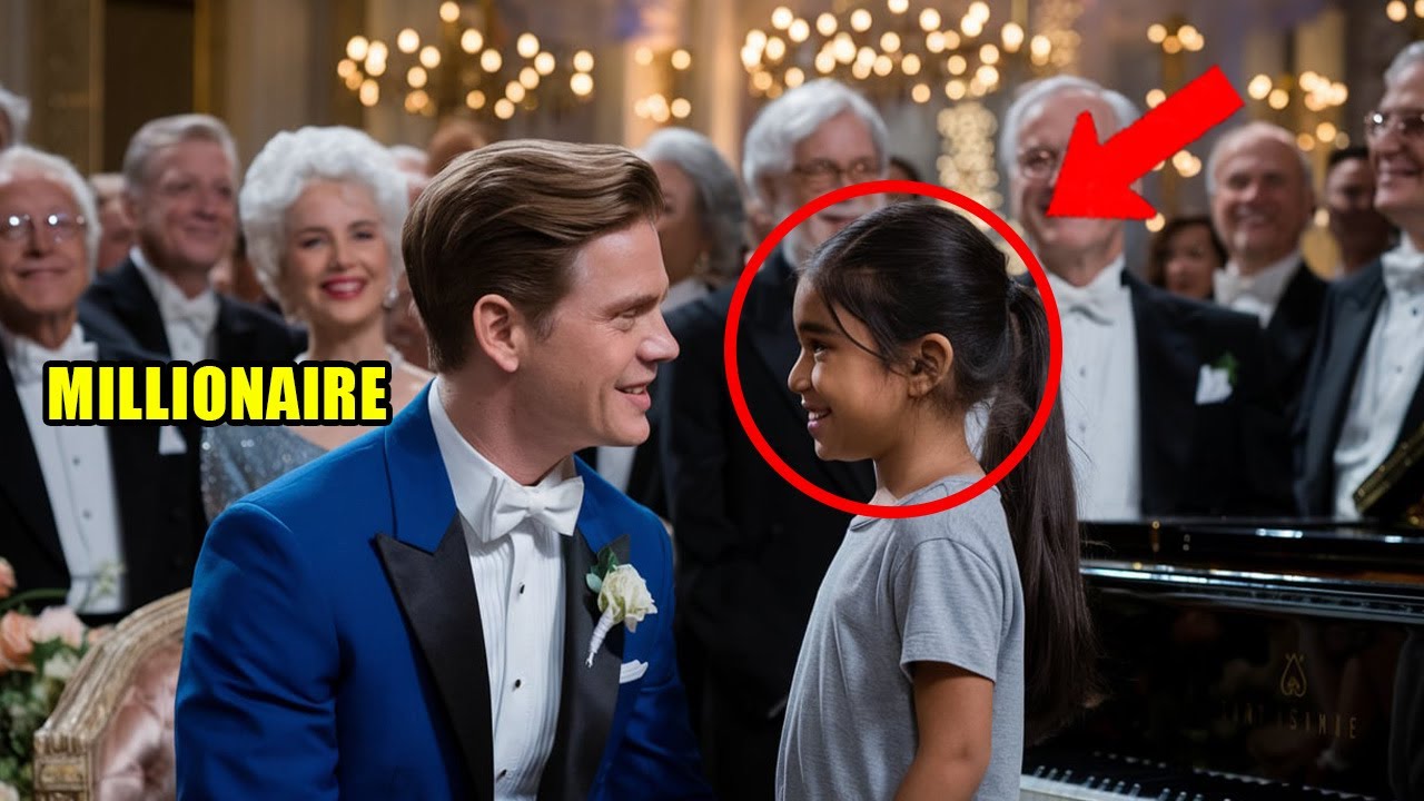 BLACK PRODIGY GIRL Asks FAMOUS MILLIONAIRE To Play Piano At Party, His ...
