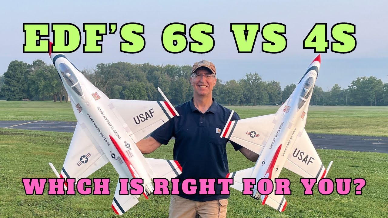 Buying a RC EDF? 6s and 4s comparison - YouTube