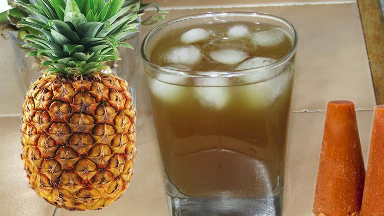 Como Hacer Tepache de Piña Casero | Con tan sólo 5 ingredientes - YouTube