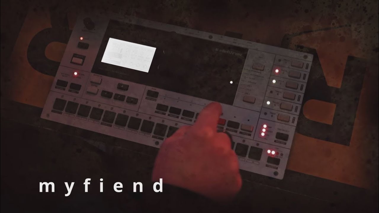 myfiend - the monomachine - a semi-modular self-generating beast - YouTube