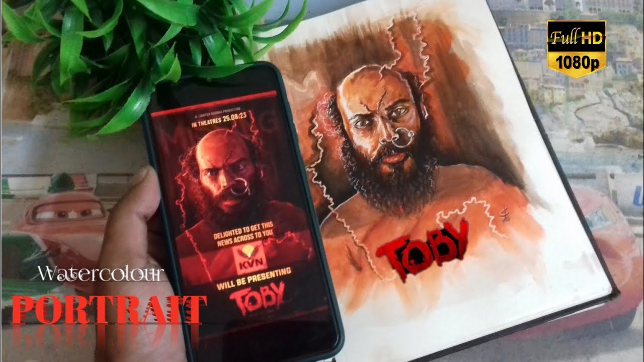 Toby Drawing || Raj B Shetty Drawing || How to draw a picture of Toby ...