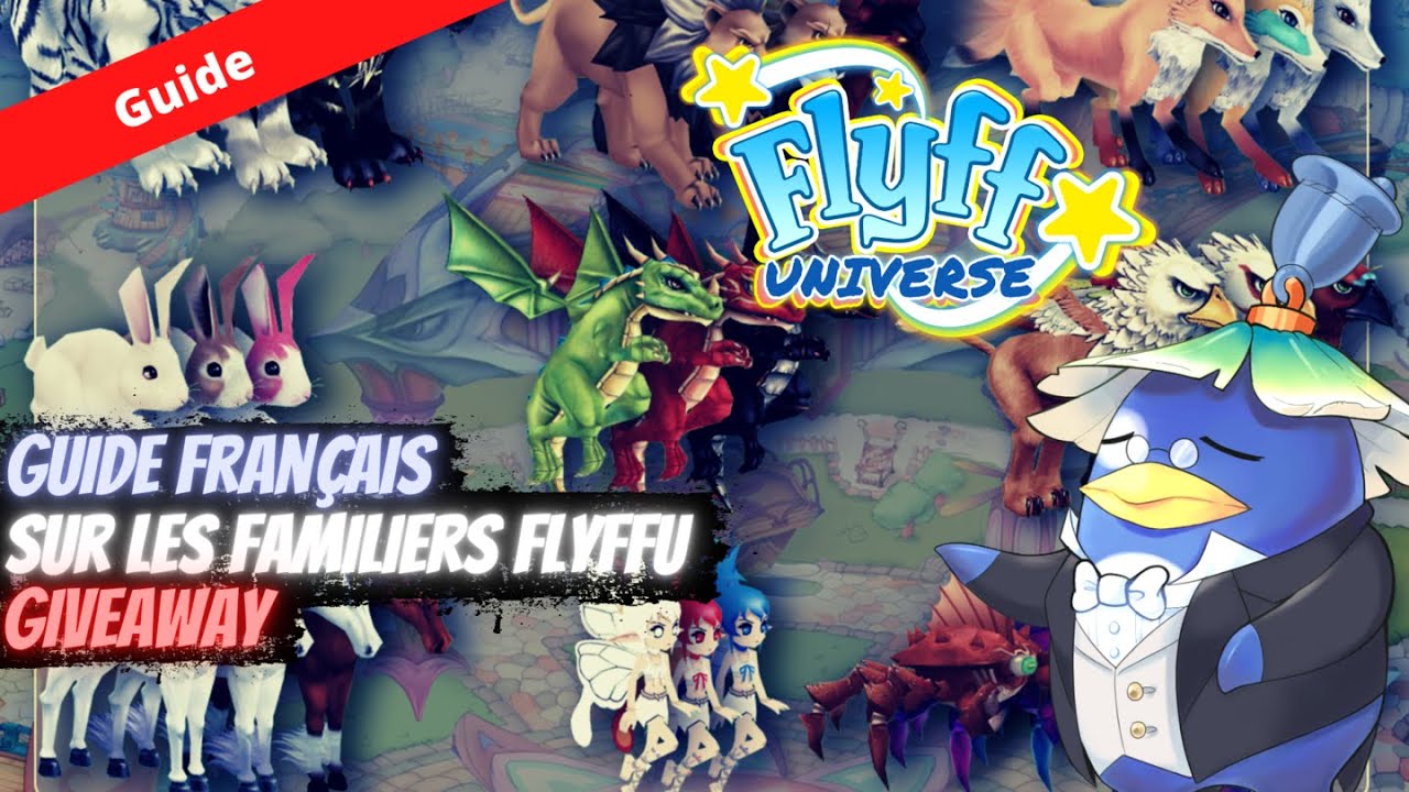 Flyff universe guide du familier - YouTube