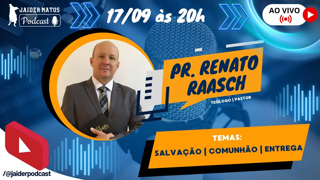 PASTOR RENATO RAASCH - IGREJA ADVENTISTA #212 - YouTube