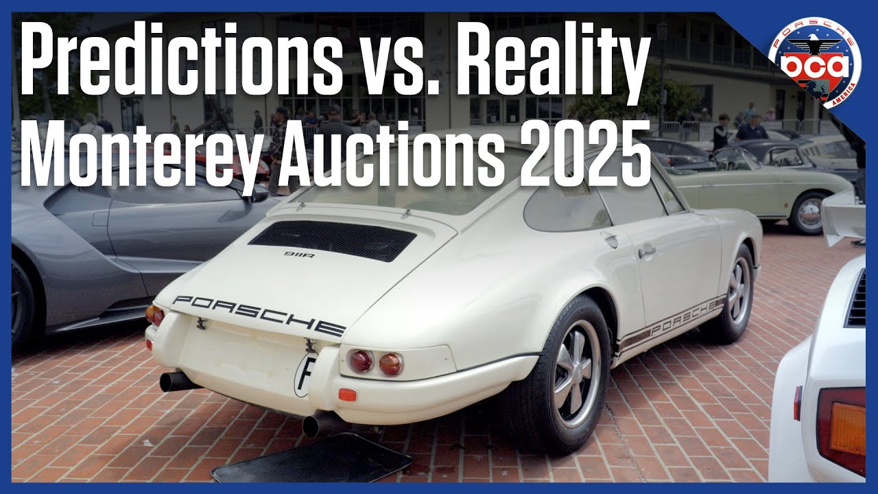 Did these 23 Porsches beat their estimates? | Monterey Auctions 2025 ...