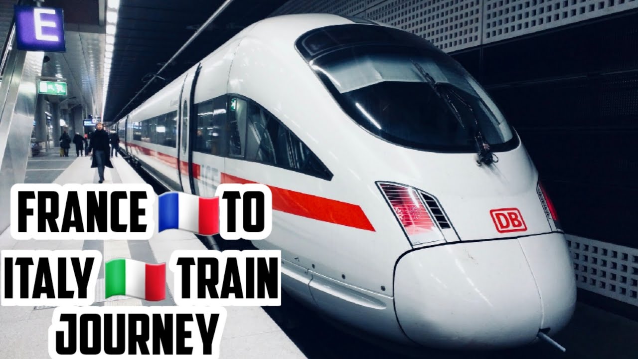 France 🇫🇷 to Italy 🇮🇹 Train Journey 🚆 4K Video - YouTube
