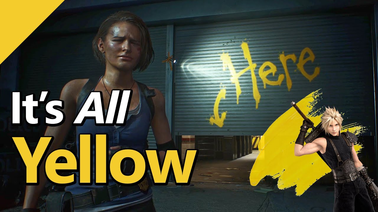 Resident Evil and The Yellow Paint Problem - YouTube