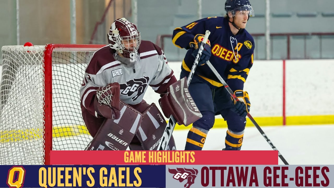 GAME HIGHLIGHTS - Gaels @ Gee-Gees 26/10/2024 (No Audio) - YouTube
