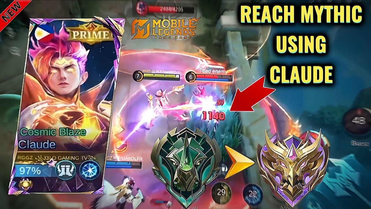 CLAUDE BEST BUILD, EMBLEM SET AND BATTLE SPELL 2025 | CLAUDE M6 PRIME ...