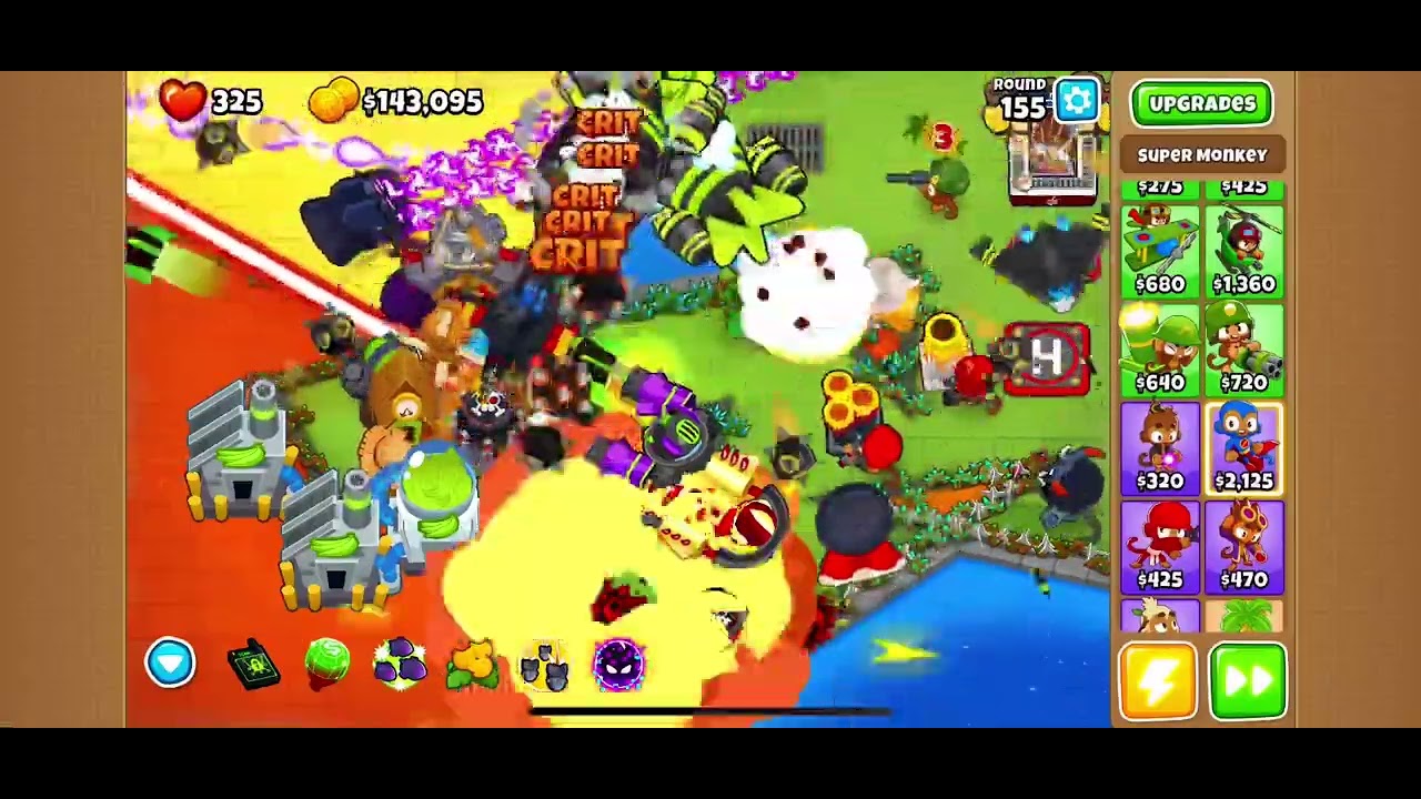 Bloons round 152-160 - YouTube