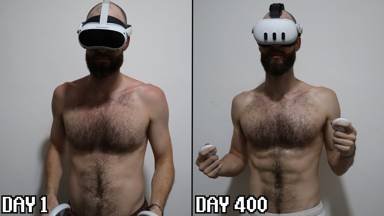 400 Days of VR Workouts [Realistic Results] - YouTube
