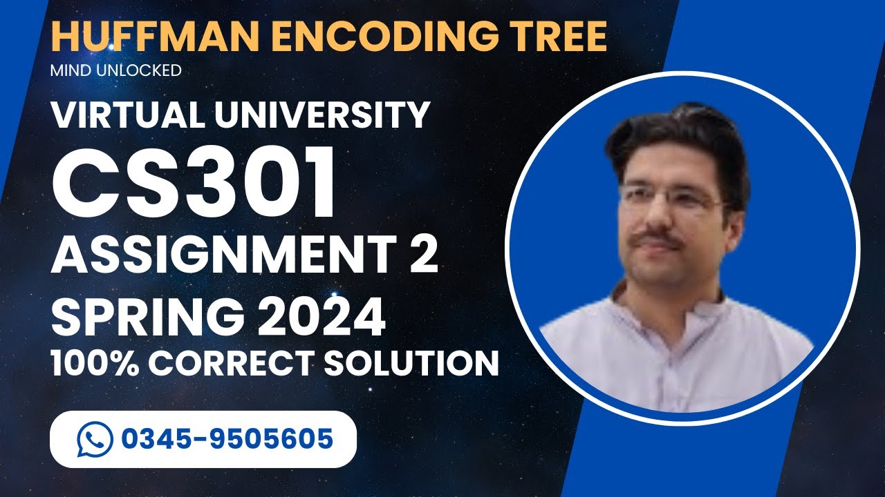 Cs301 Assignment 2 Solution Spring 2024 Cs301 Assignment 2 2024