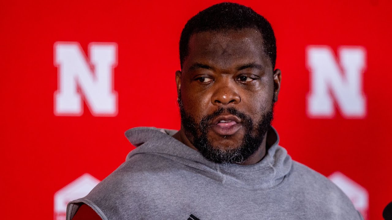 Nebraska Defensive Line coach Terrance Knighton's full press conference ...