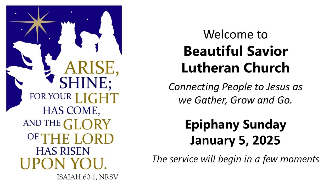 2025-01-06 - Worship - Epiphany Sunday - YouTube
