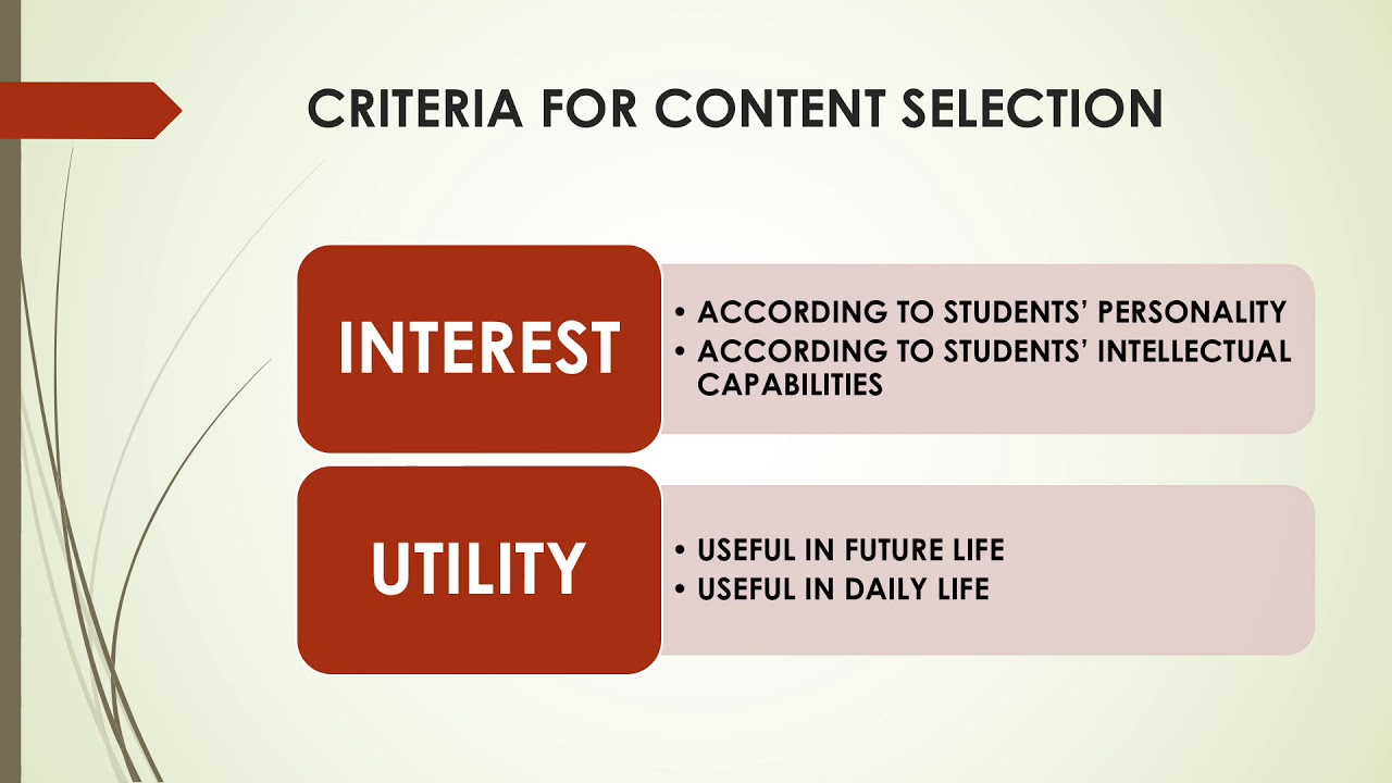 Content Selection in Curriculum Design: Dr Sonika Rajan - YouTube