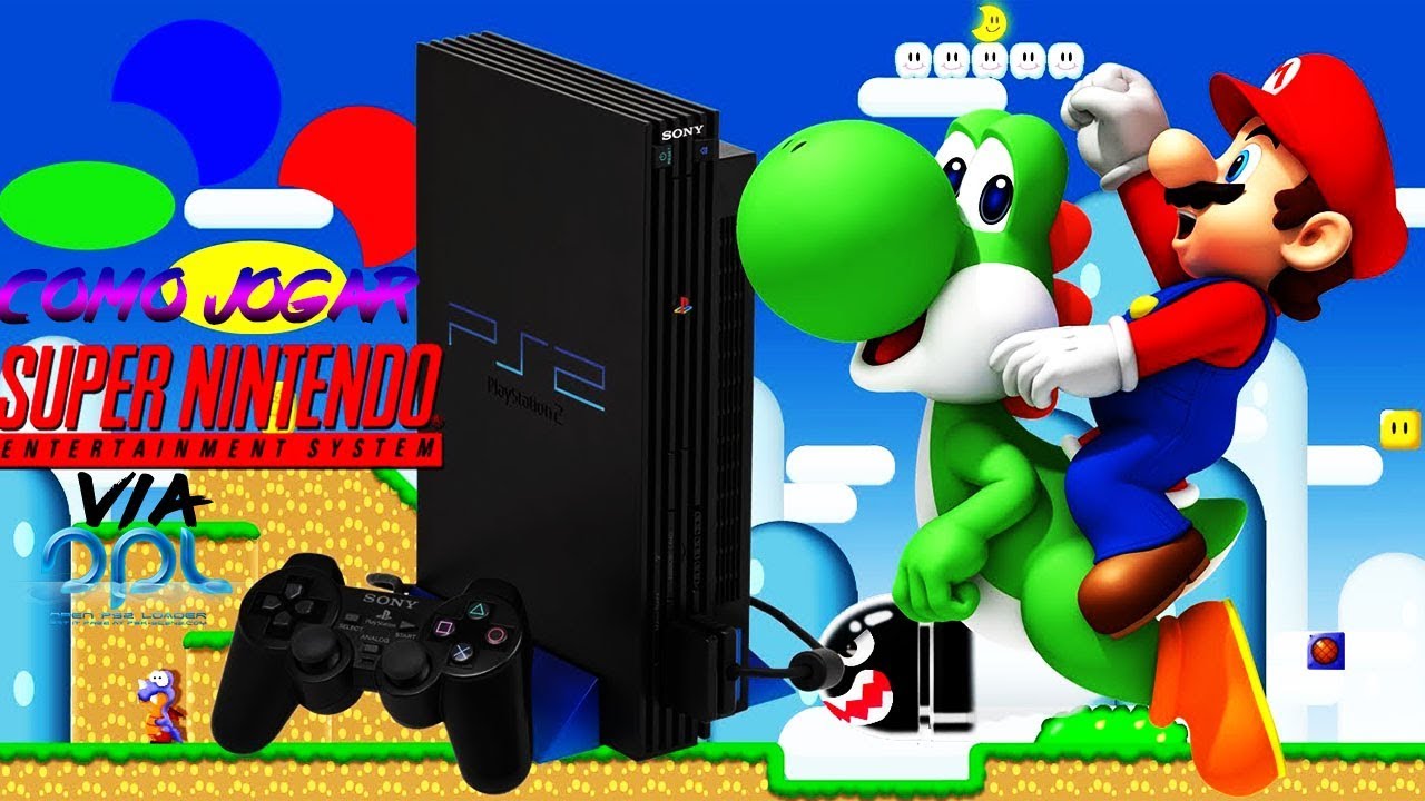 Como Jogar Super Nintendo no PS2 Via OPL/uLaunchElf - YouTube