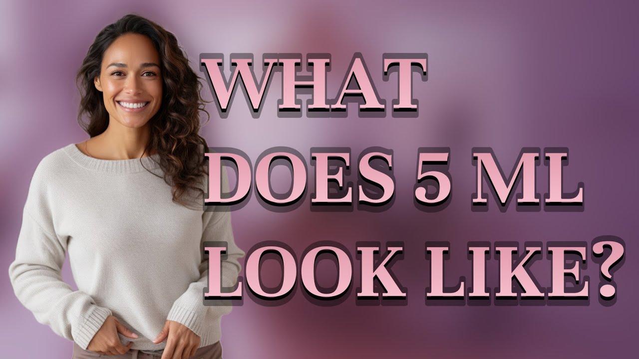 What Does 5 ML Look Like YouTube