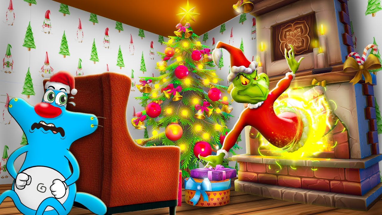 Roblox Grinch Story Of Christmas With Oggy And Jack | Rock Indian Gamer ...