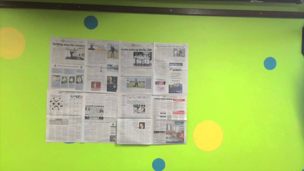 Magazine vs. Newspaper Wallpaper - YouTube