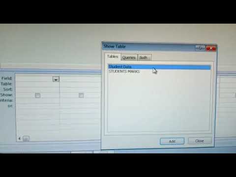 CREATING QUERIES IN MS ACCESS - YouTube