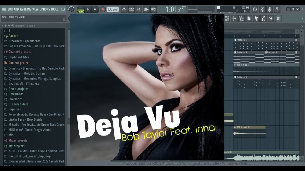 INNA - Deja Vu (feat. Bob Taylor) FL Studio #inna #innadejavu # ...
