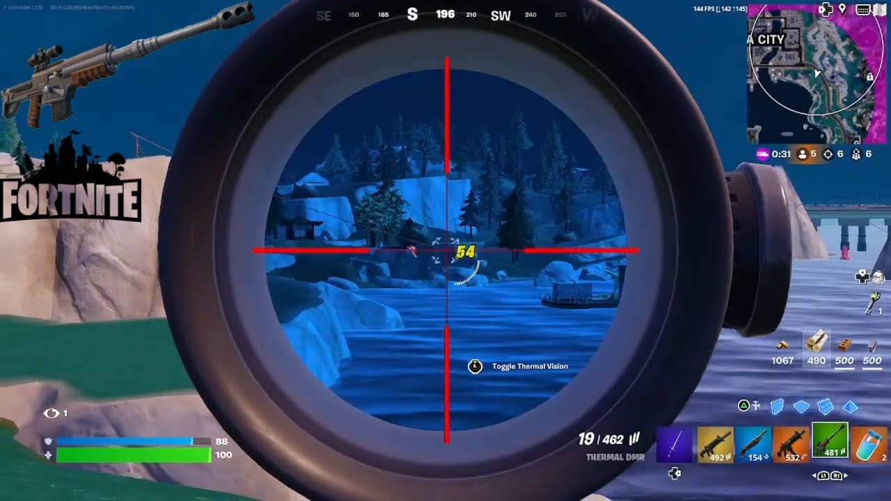 Fortnite | This New OP Thermal Scope AR - YouTube