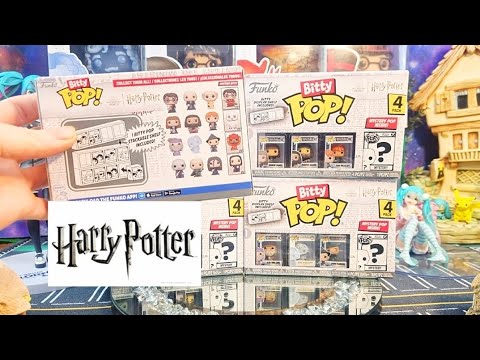 'HARRY POTTER' Bitty PoP's Unboxing | The Smallest Funko PoP's Full Set ...