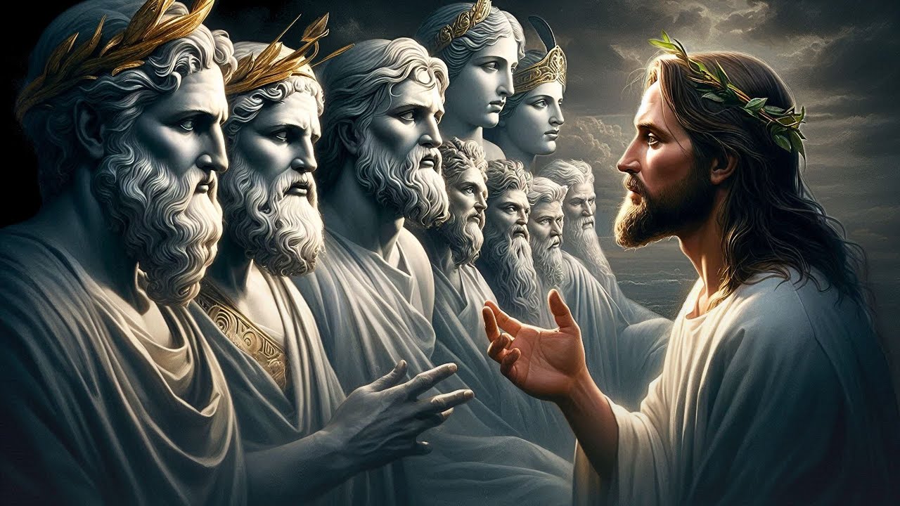 The Moment Jesus Meets the Greek False Gods - YouTube