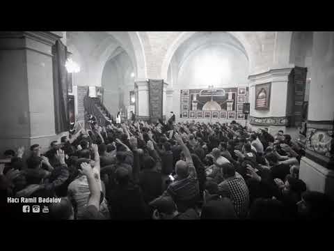 Çox təsirli dini söhbətlər Muhərrəmin 8-ci günü Hacı Ramil Bədəlov