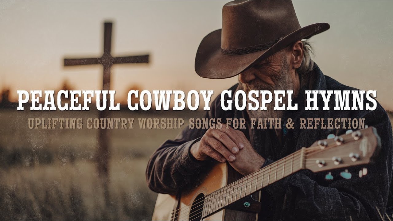Peaceful Cowboy Gospel Hymns | Uplifting Country Worship Songs for ...