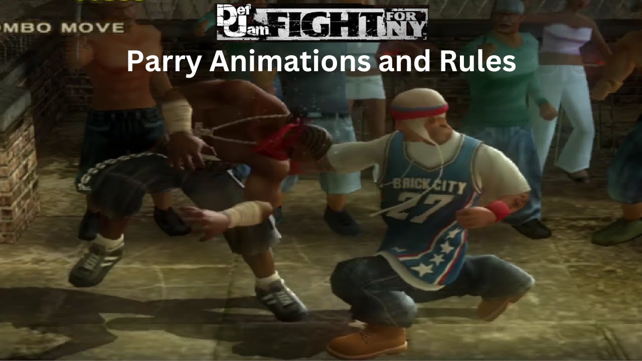 Def Jam FFNY- Parry Rules and Animations - YouTube