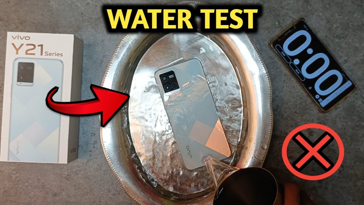Vivo Y21 Water Test | Vivo Y21 Durability Test In Hindi - YouTube