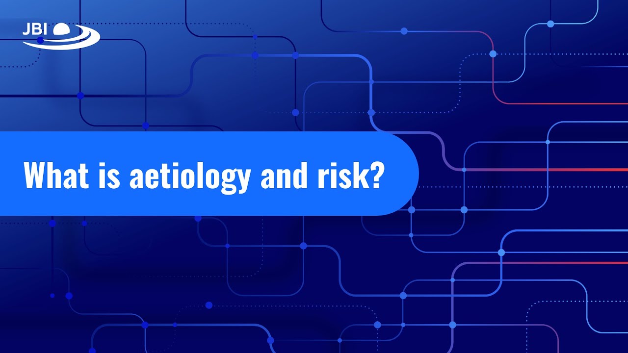 What is aetiology and risk? - YouTube