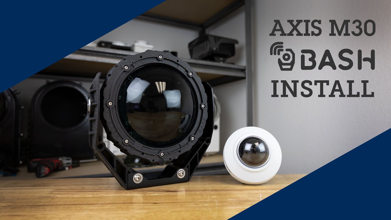 Easy Installation Guide: Axis M30 Camera in Dotworkz BASH Housing - YouTube