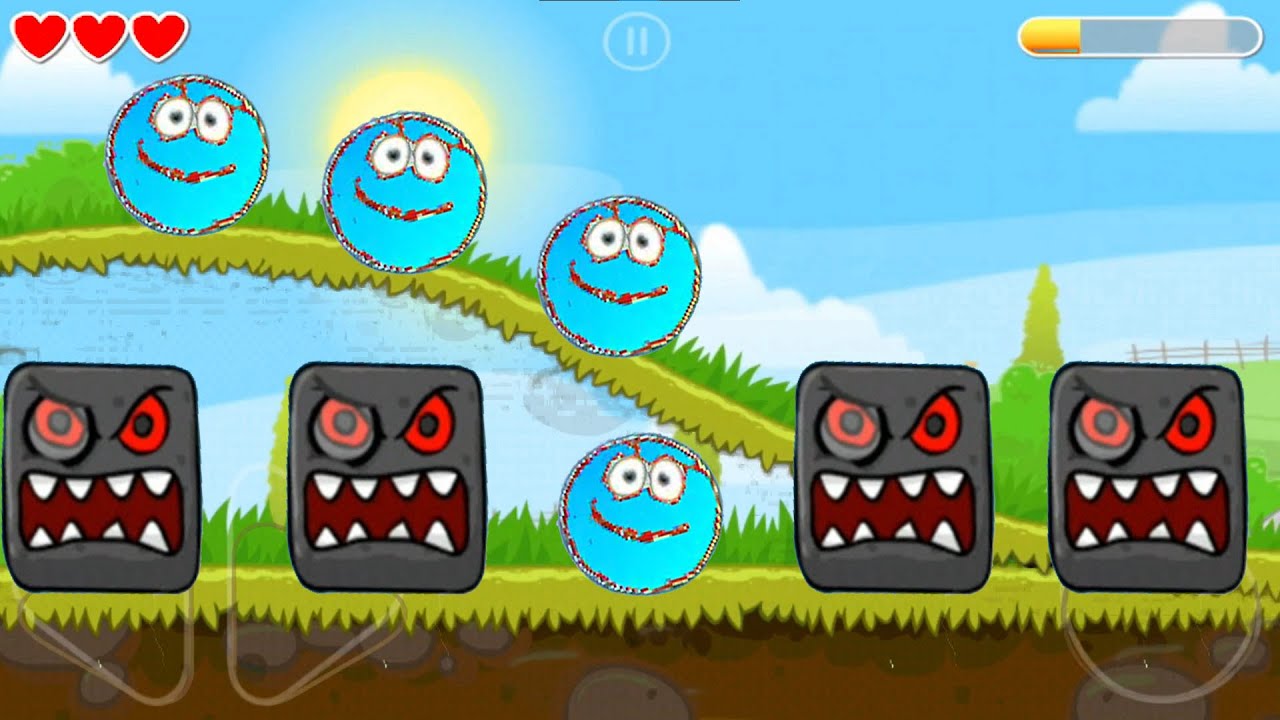 RED BALL 4 FUSION MIX WITH WATERBERRY BALLS WITH ALL BOSS FIGHT ...