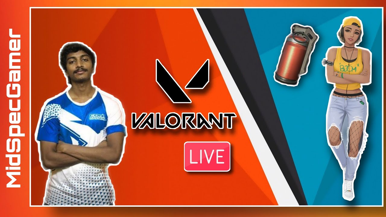 Valorant Live Ranked tournament match evening 7pm - YouTube