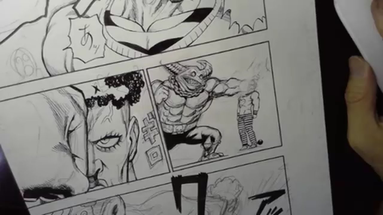 Yusuke Murata Live drawing summer 2018 #20 - YouTube