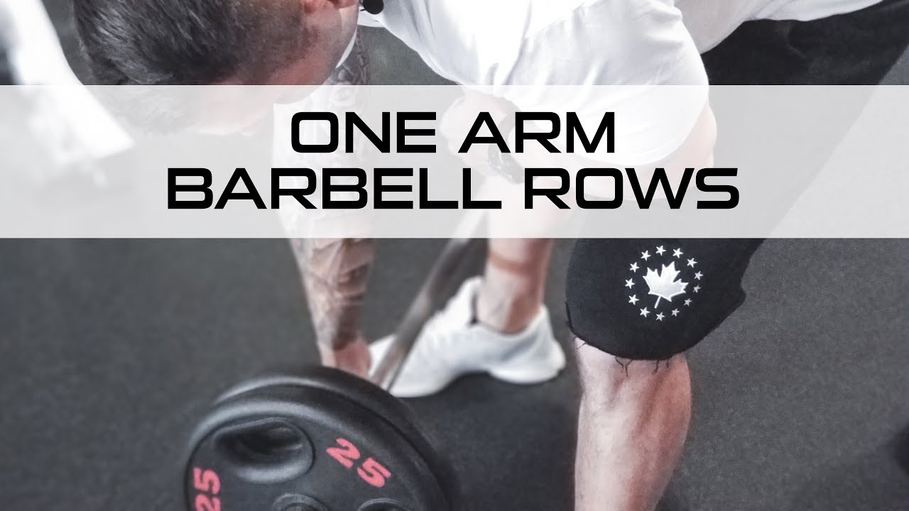 How to Do One Arm Barbell Rows: Proper Form with Shawn - YouTube