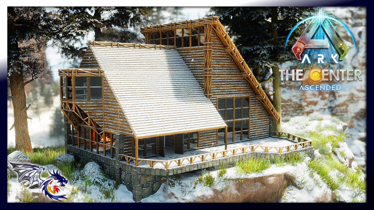 Day One - The Snow Base Build [The Center] | ARK: Survival Ascended ...