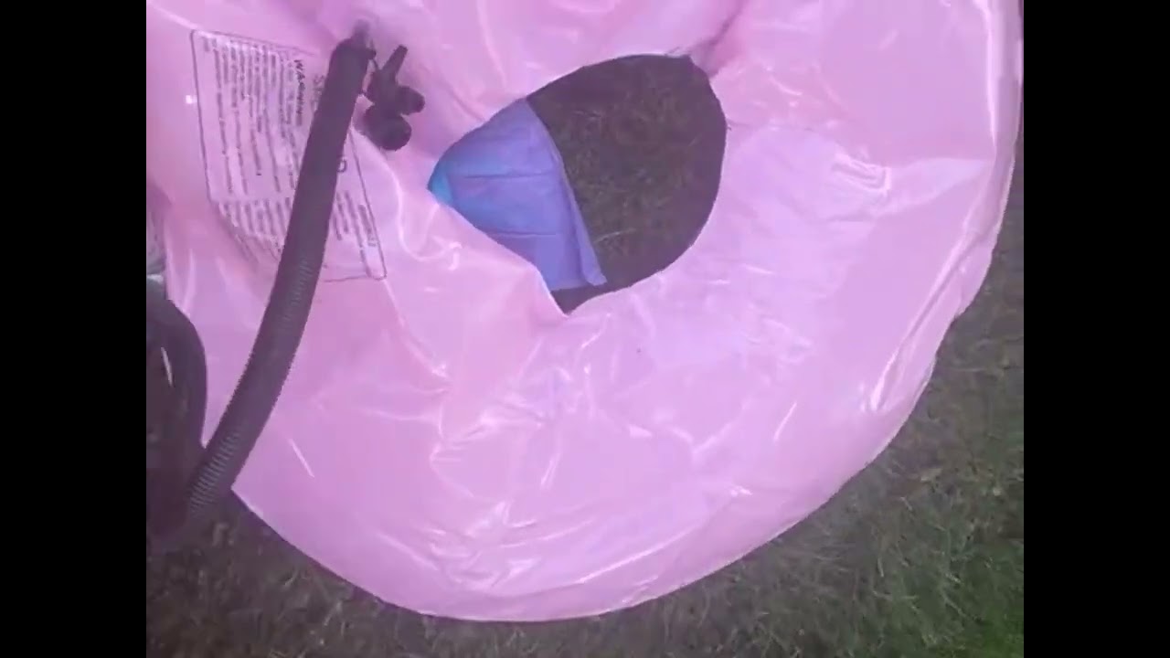 Parentswell Inflatable Mermaid Pool Floats Review, Huge and quite unique - YouTube