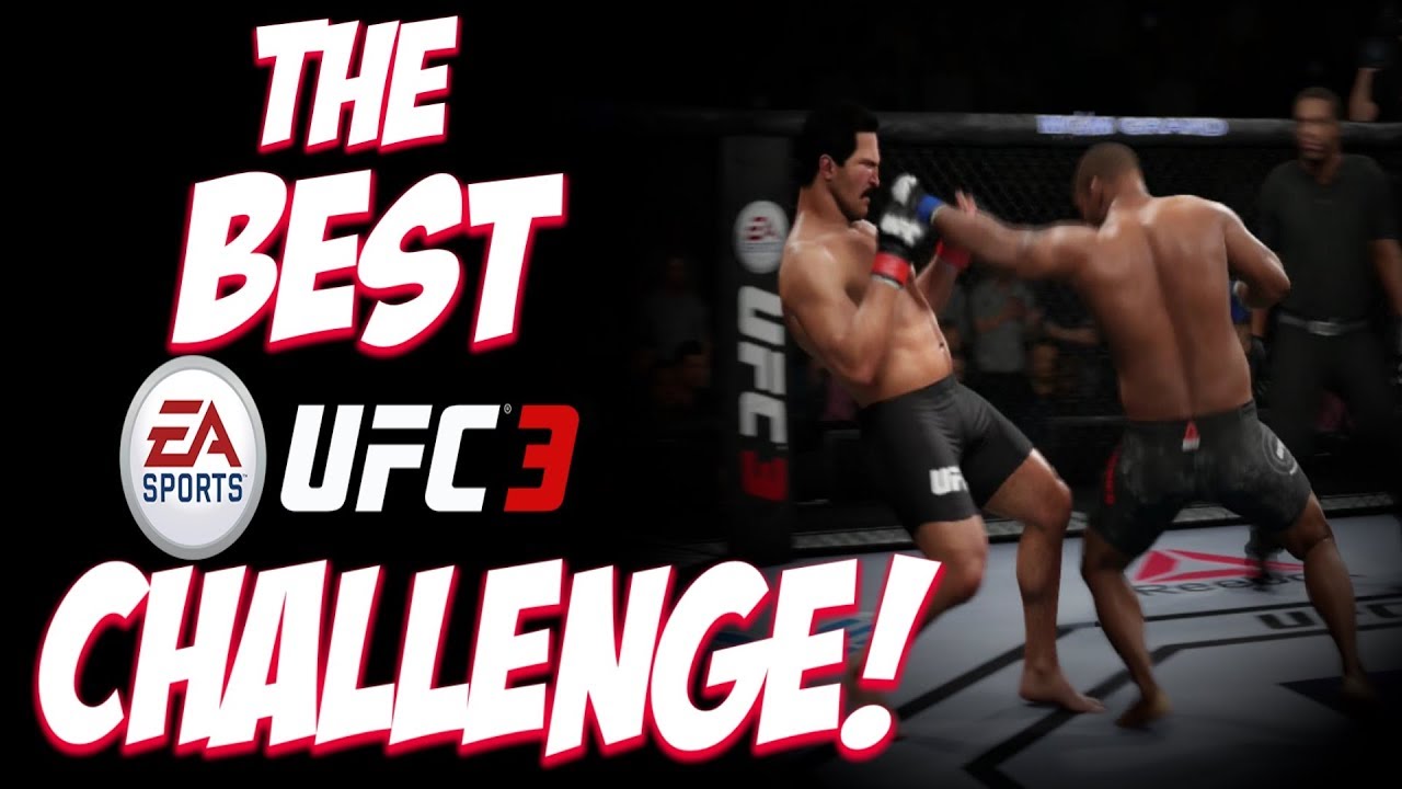 EA UFC 3: DON'T STRIKE UNTIL THE 3RD ROUND CHALLENGE! + DAN SEVERN & ED ...