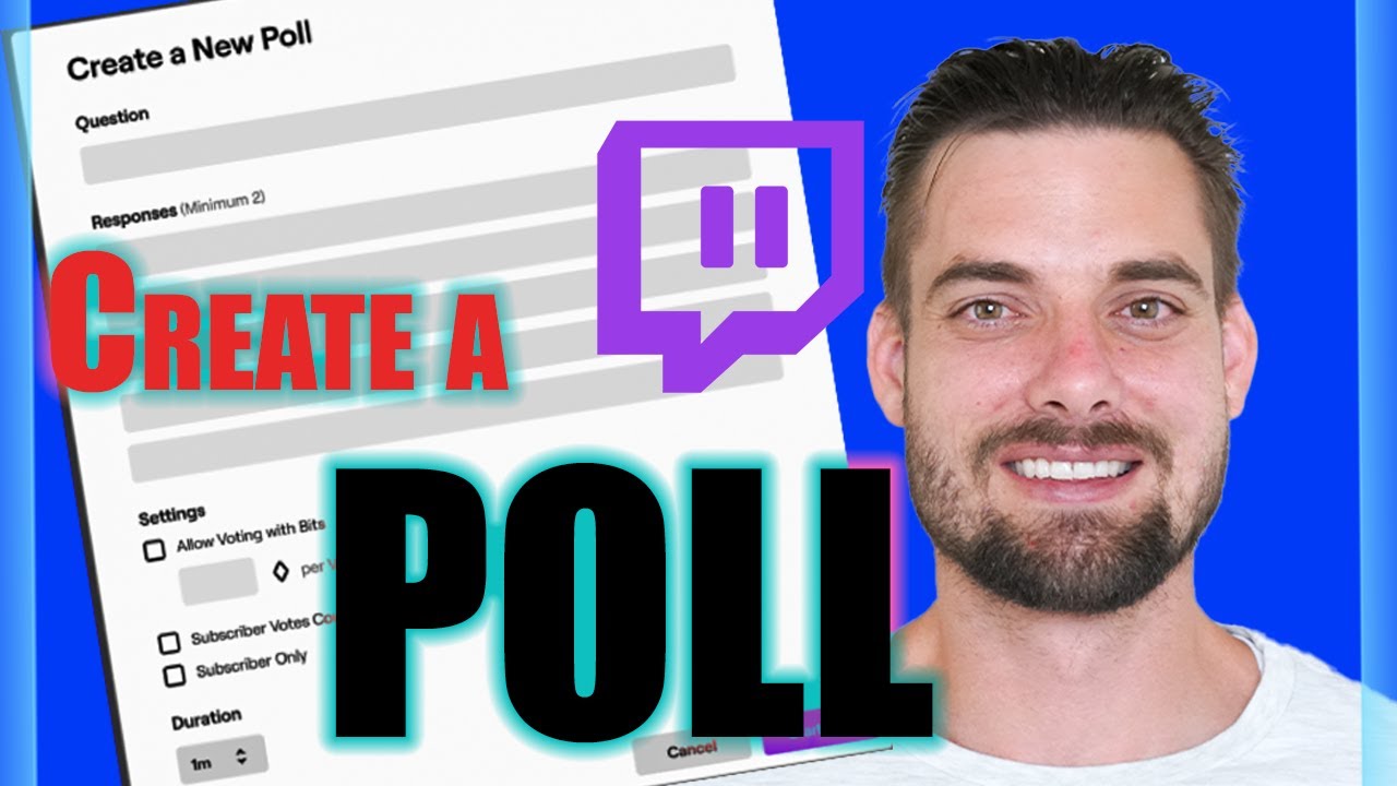 How to Create a Poll on Twitch - YouTube